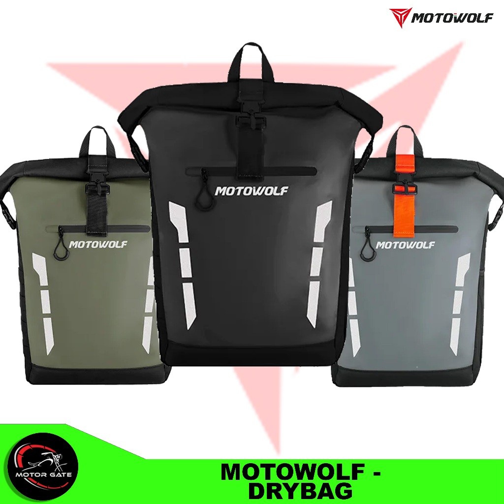 MOTOWOLF BACKPACK/DRY BAG FOR OUTDOORS ACTIVITIES | Shopee Philippines