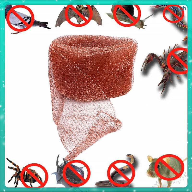 1 Roll 6m Copper Mesh Knitting Net Gap Blocker for Hole Block Mouse Rat ...
