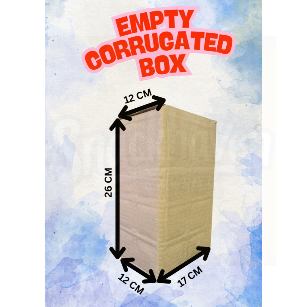 Corrugated Shipping Box Kraft Carton Empty Packaging Box for Packing ...