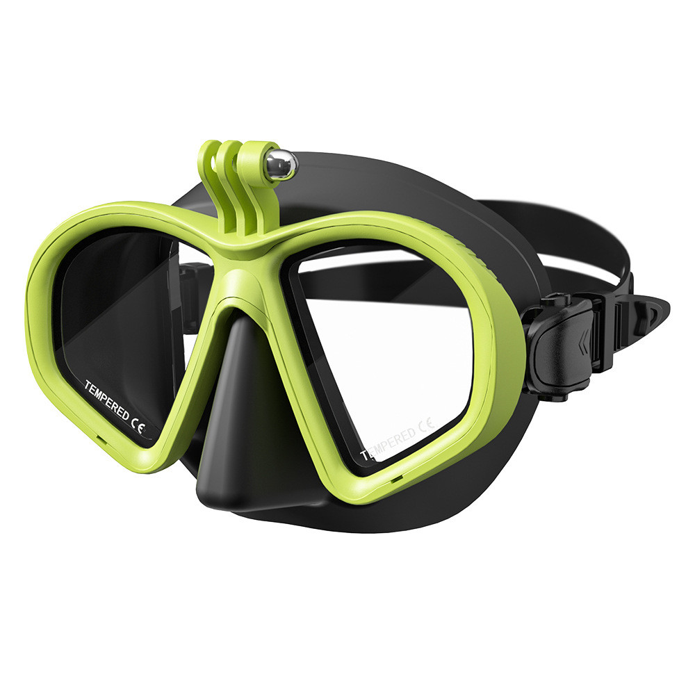 New Free Diving Mask Diving Goggles Integrated Nasal Protection ...
