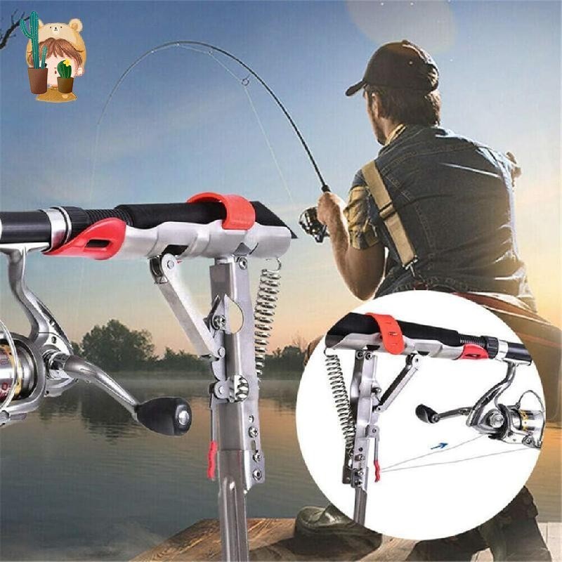 Automatic Spring Fishing Rod Holder Stainless Steel Fishing Rod Holder ...