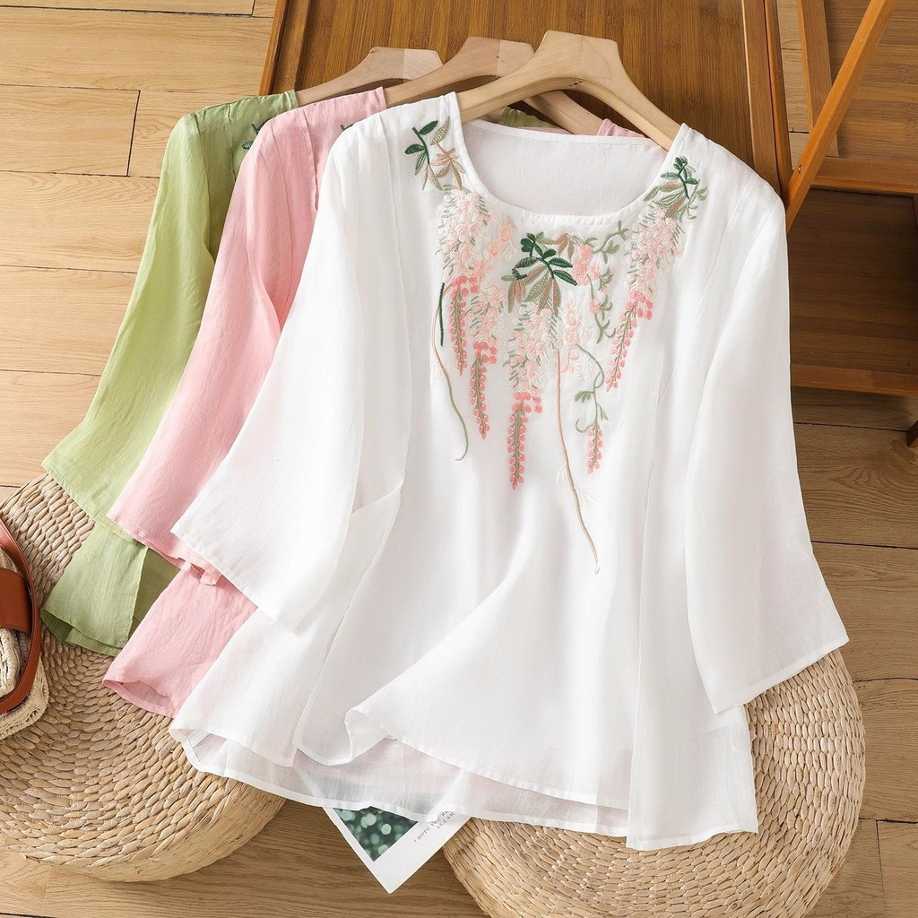 ethnic filipiniana blouse for women modern asian inspired attire plus ...