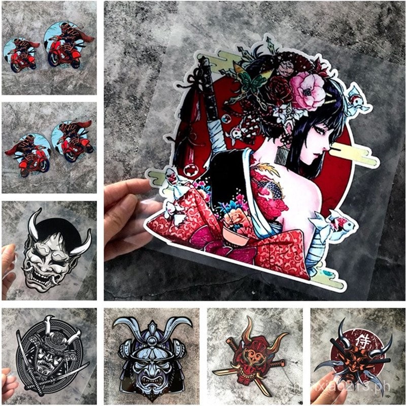 New Product JDM Japanese Style Oni Samurai Car Sticker Prajna ...