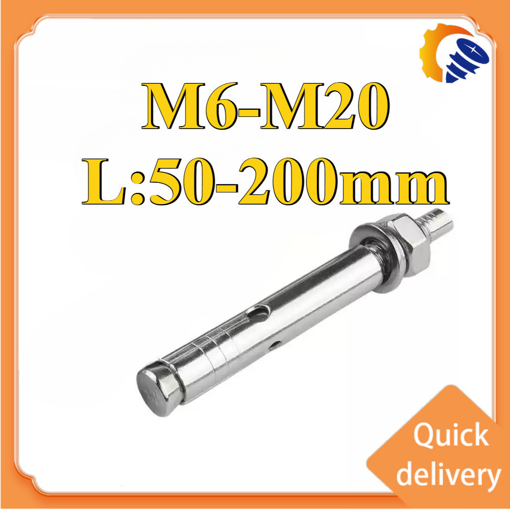 304 Stainless Steel Expansion Screw M6/M8/M10/M12/M14/M16/M20 (ZQ-RM-PH ...