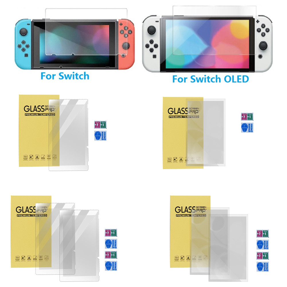 1pc/2pcs Switch Oled Screen Protector Anti-Fingerprint Scratch ...
