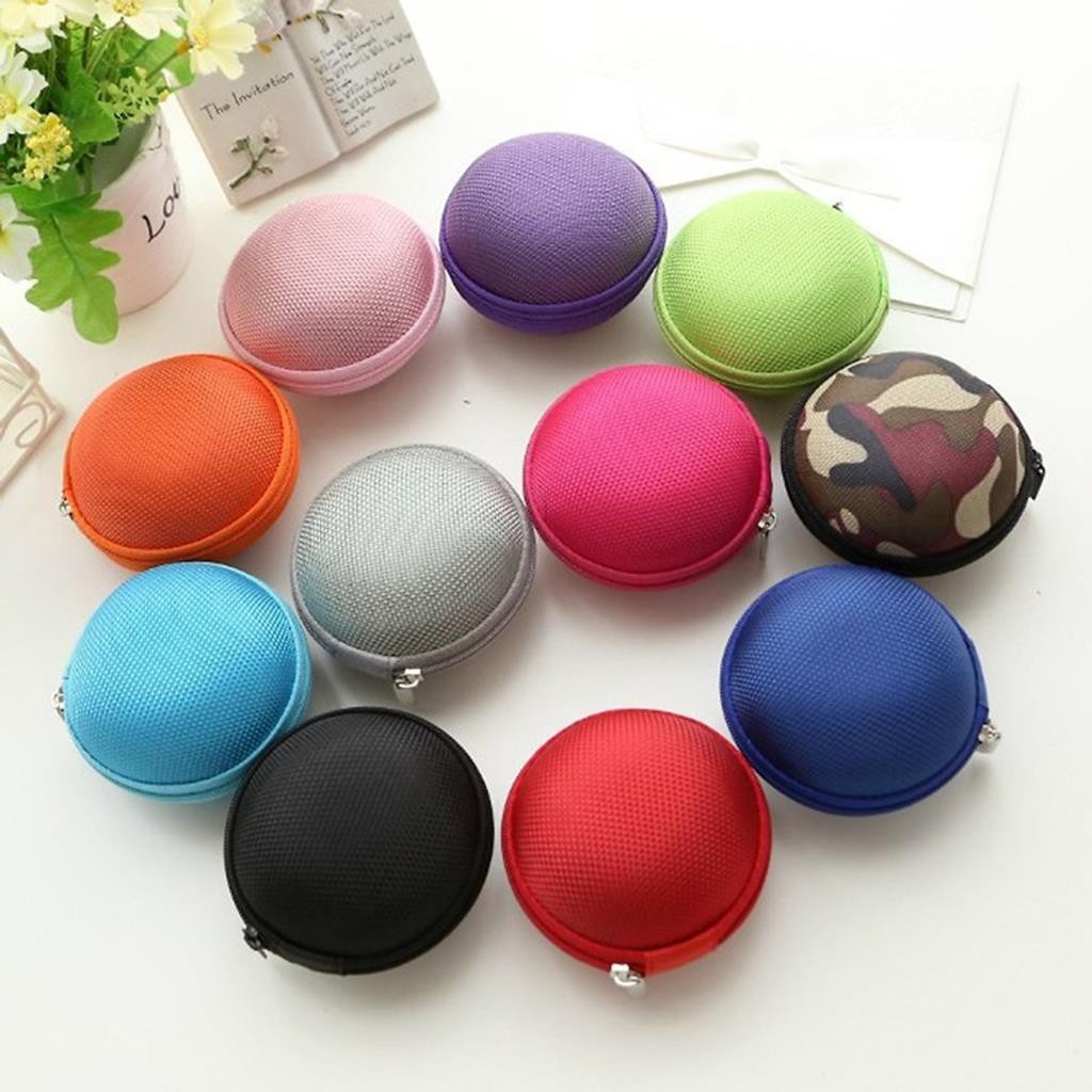 Round charging cable headphone case | Shopee Philippines
