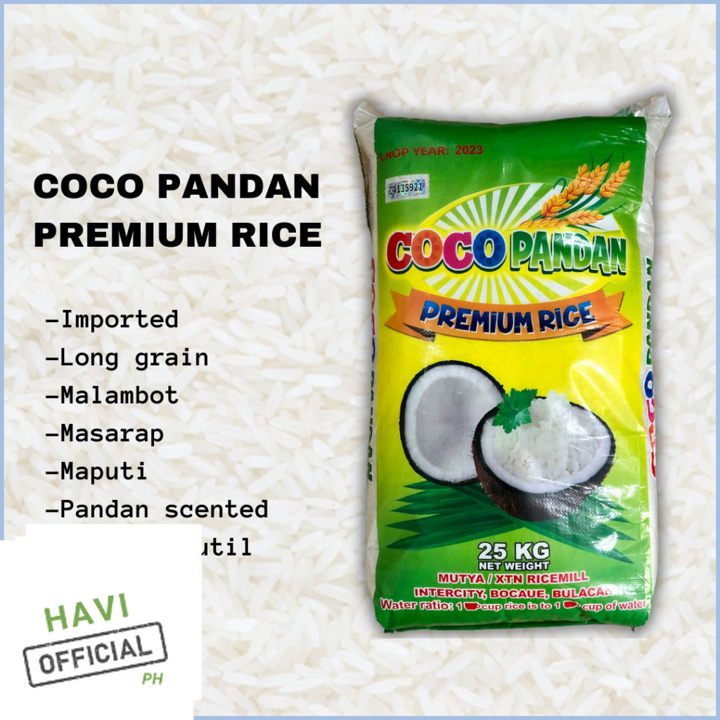 Coco Pandan 25kgs Imported Mabango Malambo Masarap Murang Mura HAVI ...