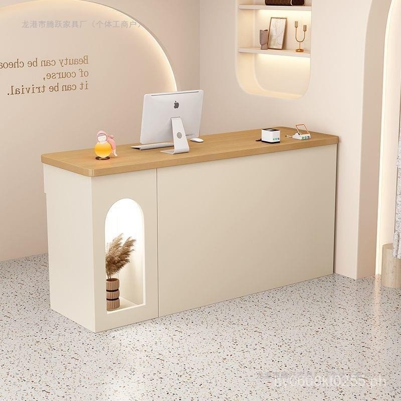Bar Table Small Clothing Store Reception Desk Beauty Salon Modern ...