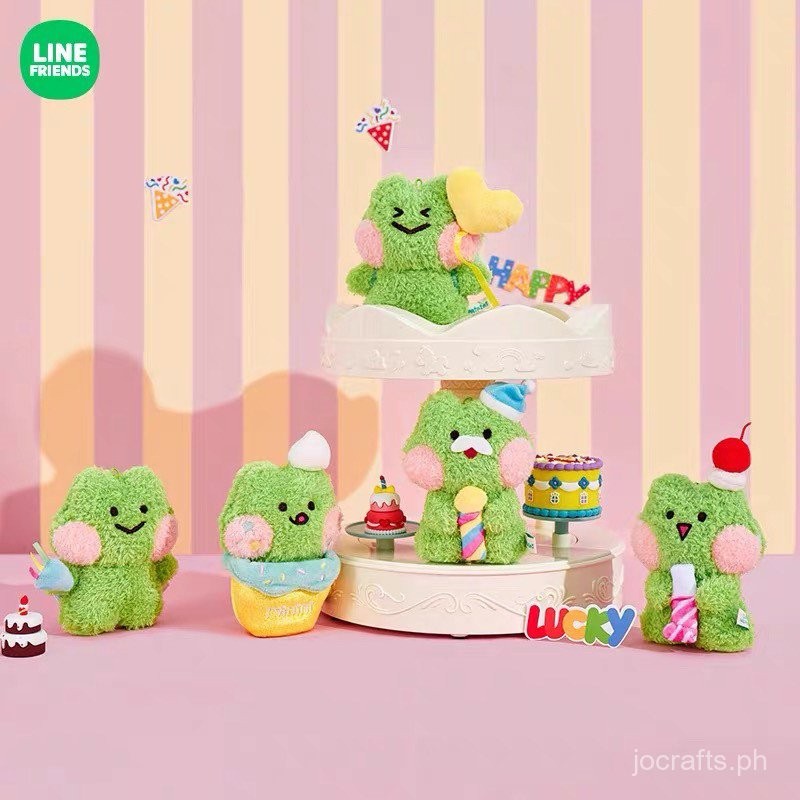 Genuine Tail Goods LINEFRIENDS Even My Friend Lucky Frog lenini ...