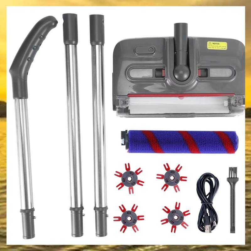 (P U T L)Cordless Electric Sweeper & Mop,Rechargeable Handheld Floor ...