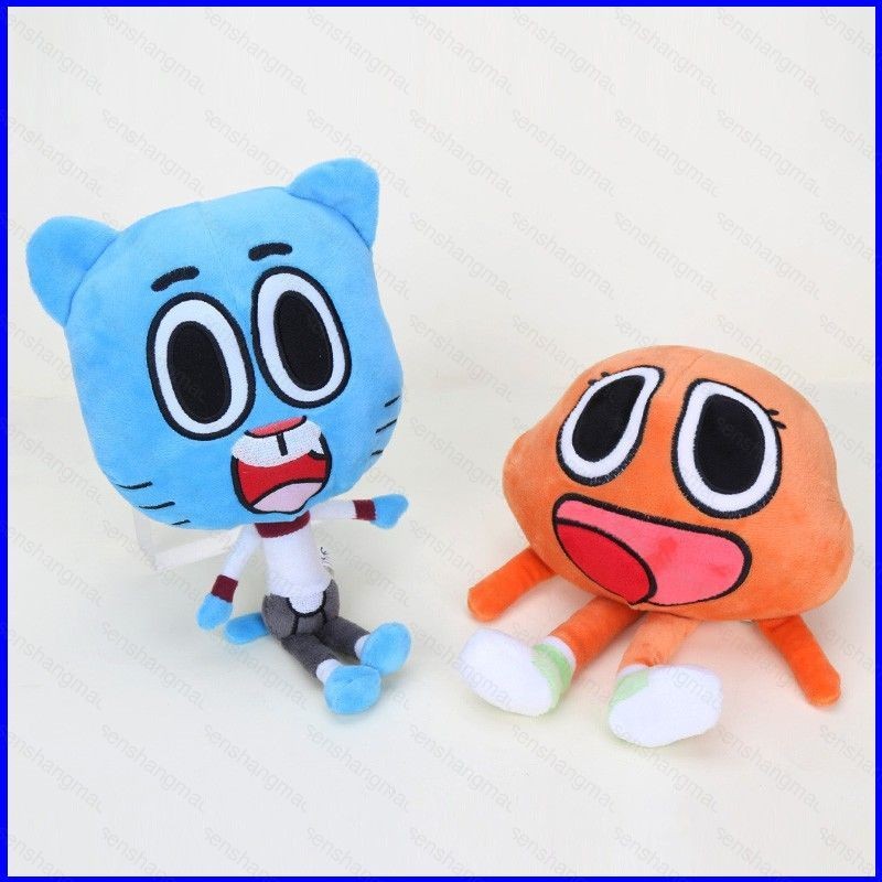 PS1 25cm Amazing World of Gumball Plush Doll Gumbo Darwin Anais Plush ...