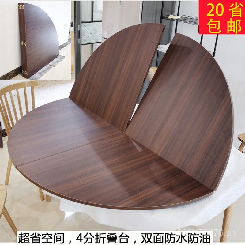 Dining Table Home Large round Table4Round Table Table Folding round ...