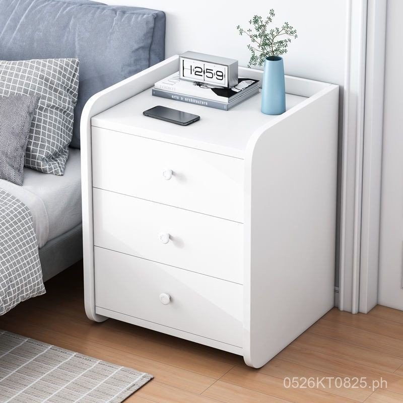 Small Storage Cabinet Bedroom Simple Bedside Table Mini ins Simple Bedside Storage Cabinet ...