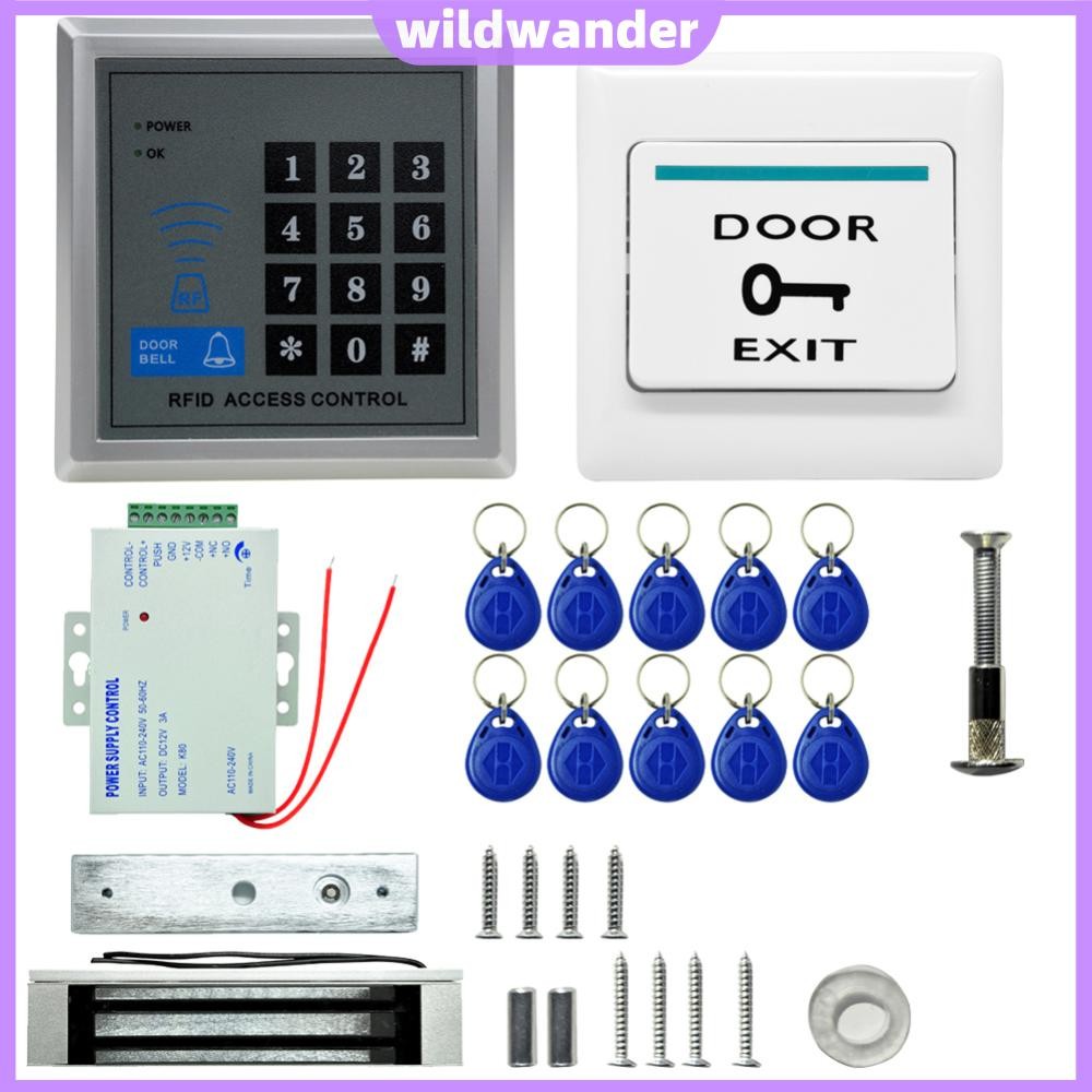 Electric Door Lock Multifunctional Access Control Password System Security Management Access ...