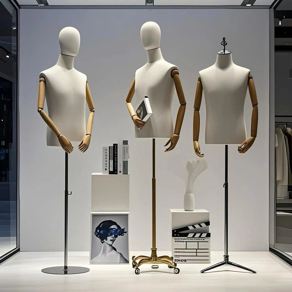 Trendy Brand Clothing Store Male Mannequin Window Display Stand Prop ...