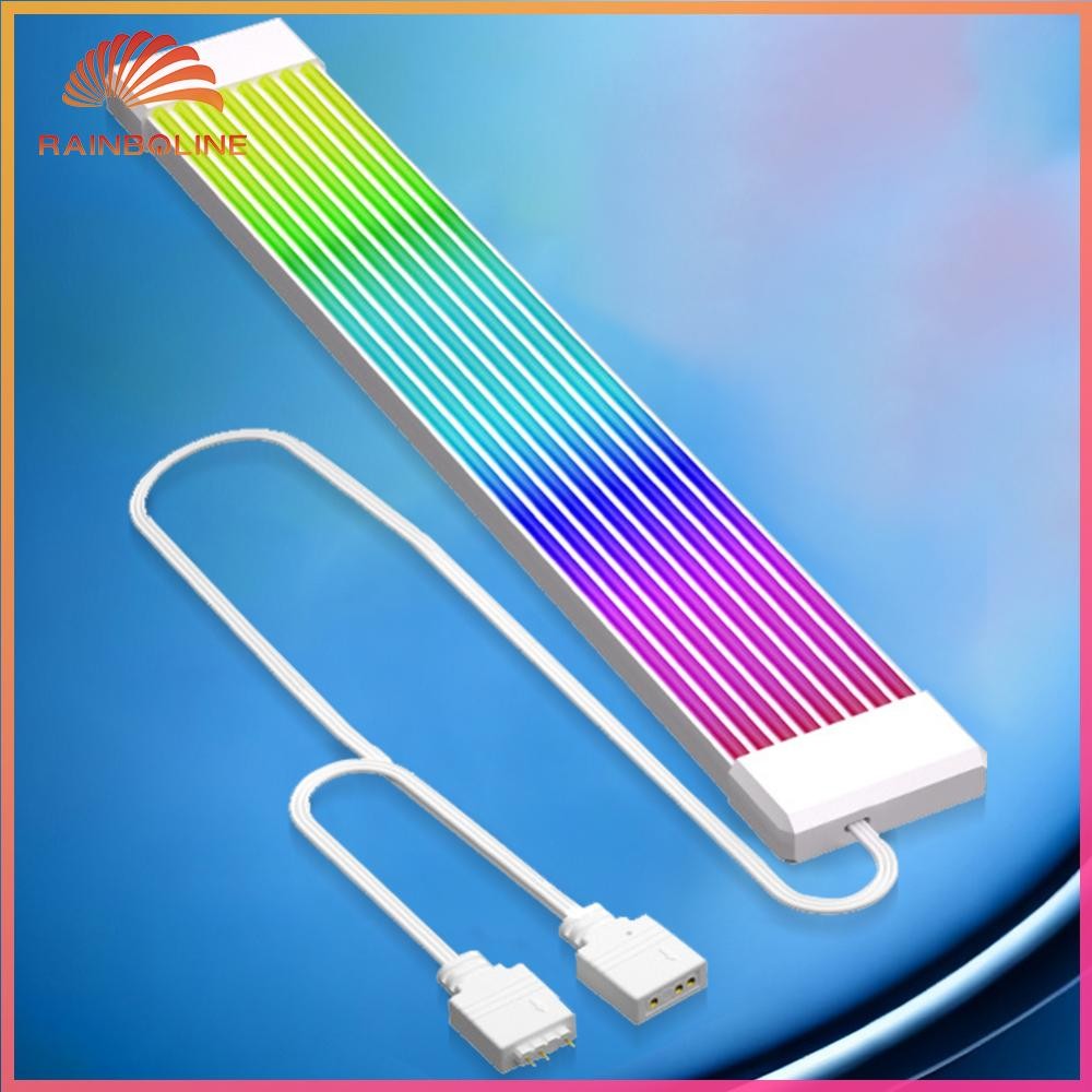 Rain 5V 3Pin ARGB Sync PC Cables 8Pin 24Pin PSU RGB Cable Extensions ...