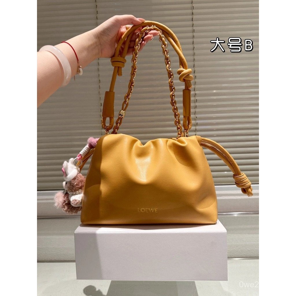 Genuine Leather Version Loewe Loewe Mini Sheepskin purse Lucky Bag ...