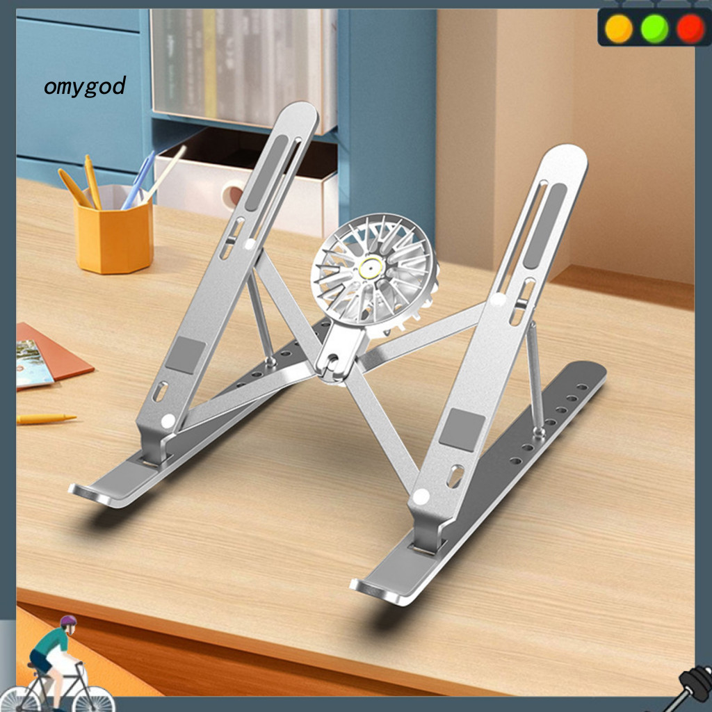 OMG Foldable Laptop Stand Adjustable Laptop Cooling Stand Portable ...