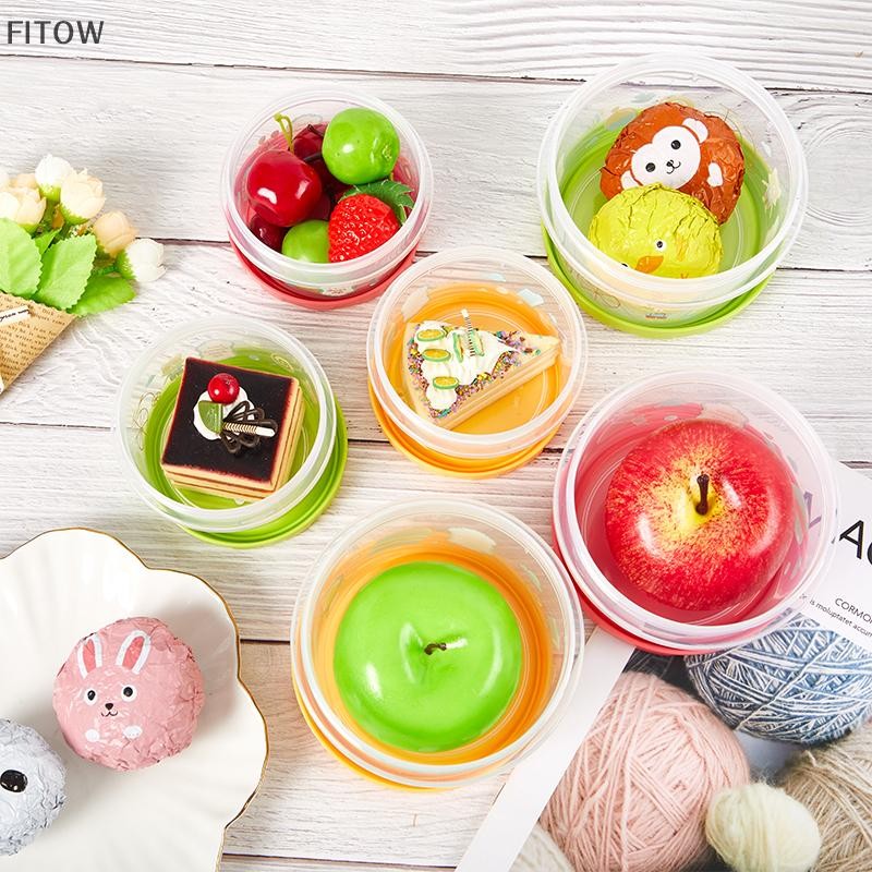 FITOW 250/500ml Bento Box Children Plastic Cartoon Cute Lunch Box ...