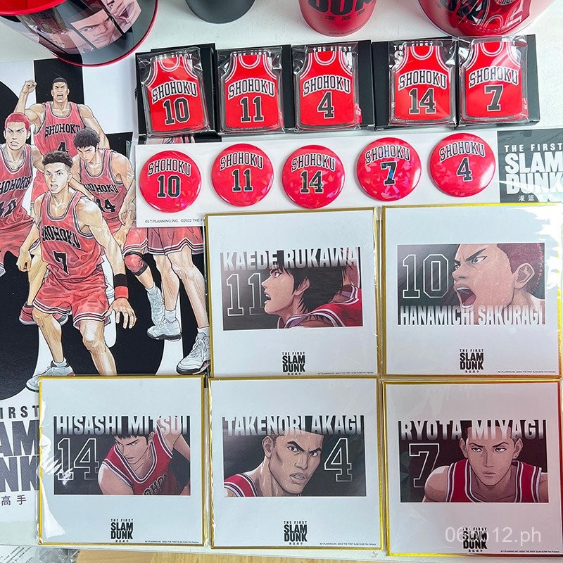 Official Movie Store Purchase Slam Dunk Poster Card Postcard pvc Ticket ...