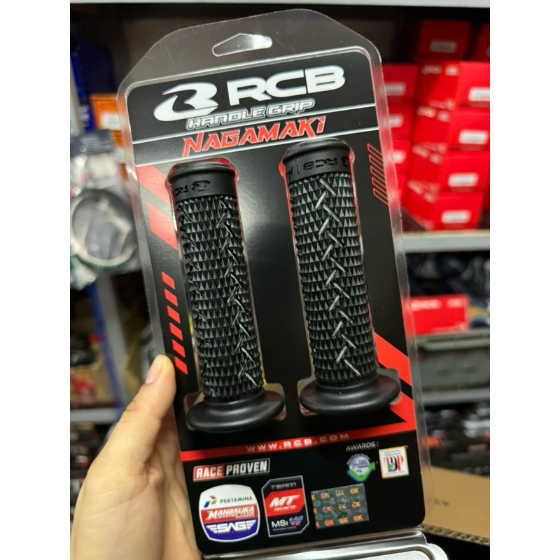 RCB Rubber Handle Grip Universal Handle Grip Rubber Motorcycle Retrofit ...
