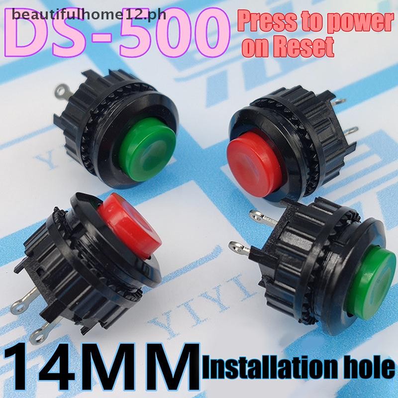 [BFPH] 5pcs Momentary Push Button Switch 14mm Momentary 3A/250VAC Round ...