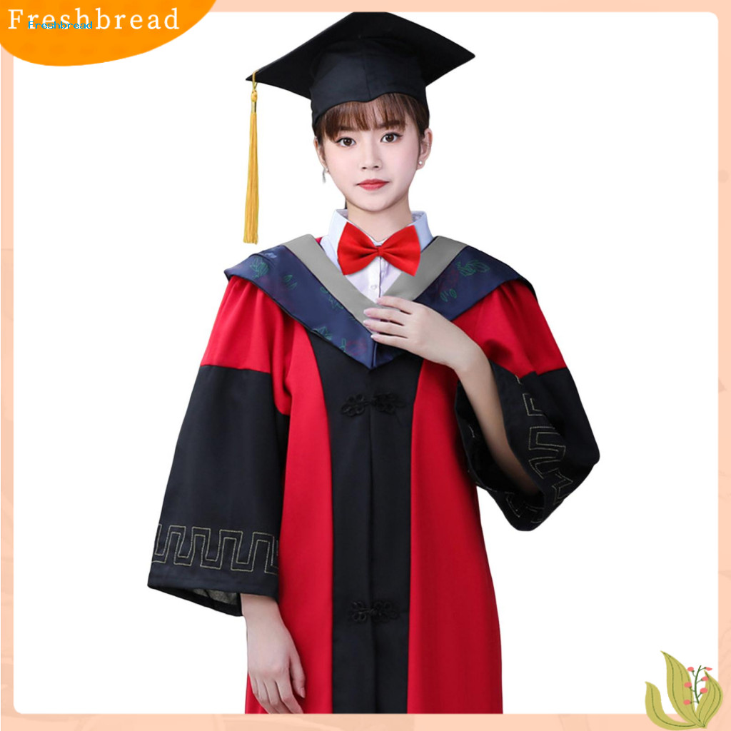 FR* High-quality Graduation Regalia Graduation Outfit for Men and Women ...