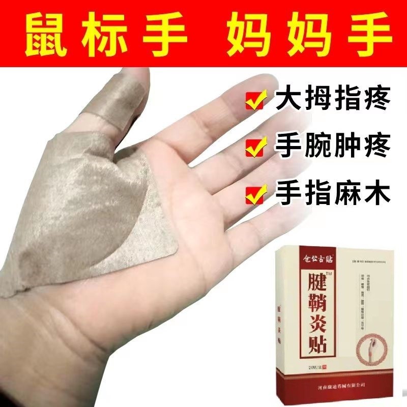 Finger Tendon Sheath Inflammation Patch Joint Stiffness Sac Swelling ...