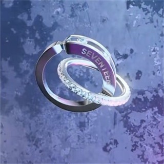 Kpop Idol Seventeen 10th Anniversary Double Ring SVT Wonwoo HOSHI ...