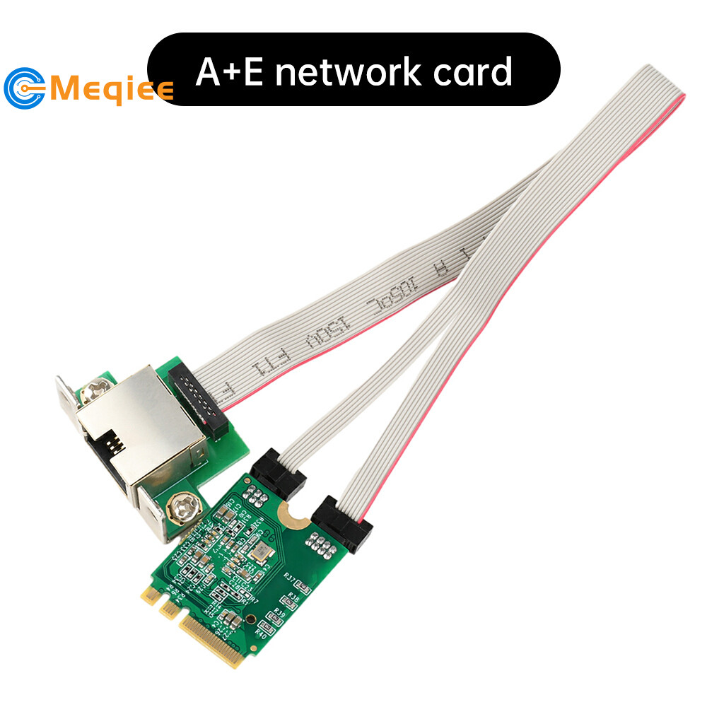M.2 RJ45 Network Adapter Gigabit Ethernet Card Single Port 2.5G/100 ...