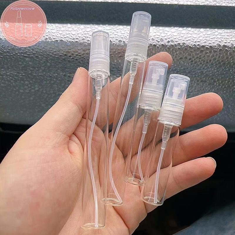 fullpower Clear Mini Perfume Glass Bottle Empty Cosmetics Bottle Sample ...