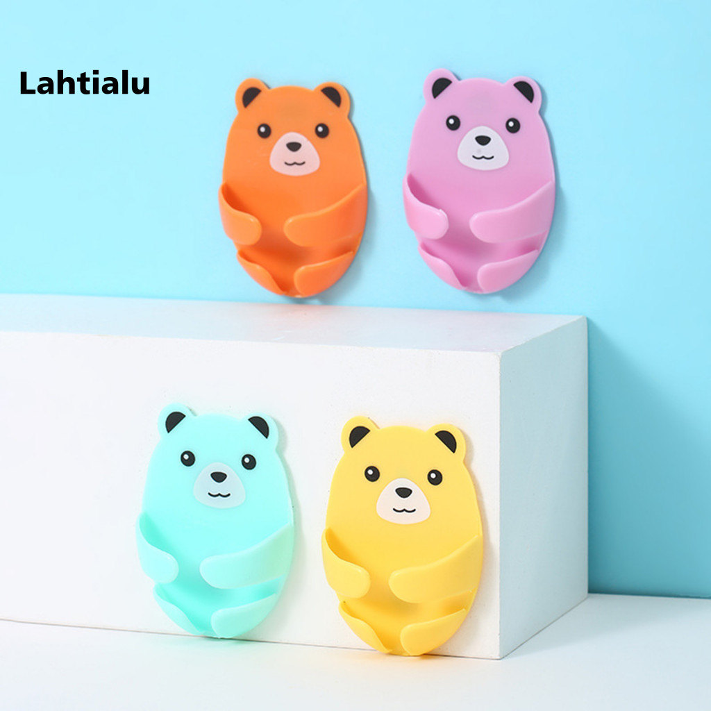 Lahtialu 4Pcs Plug Bracket Wall-mounted Punch-free Strong Load-bearing ...