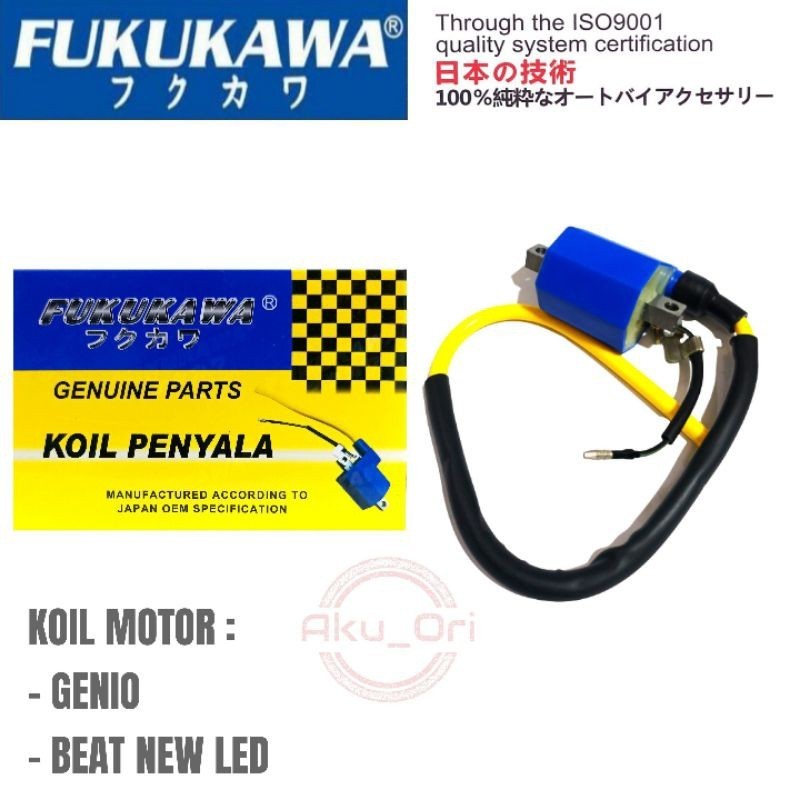 GENIO FUKUKAWA COIL beat deluxe ignition COIL | Shopee Philippines