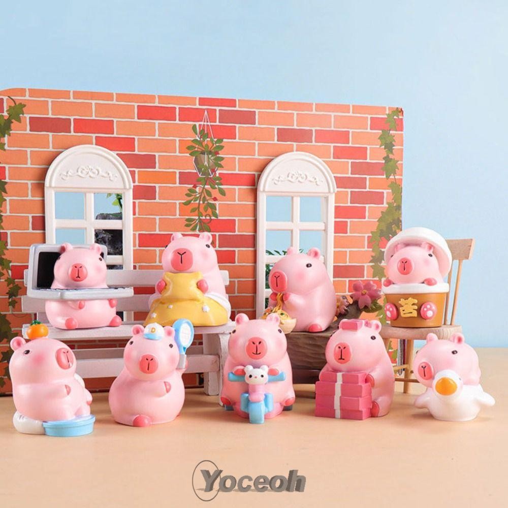 YOCEOH 1PC Capybara , Random Multicolor Capybara Box, Car Decoration ...