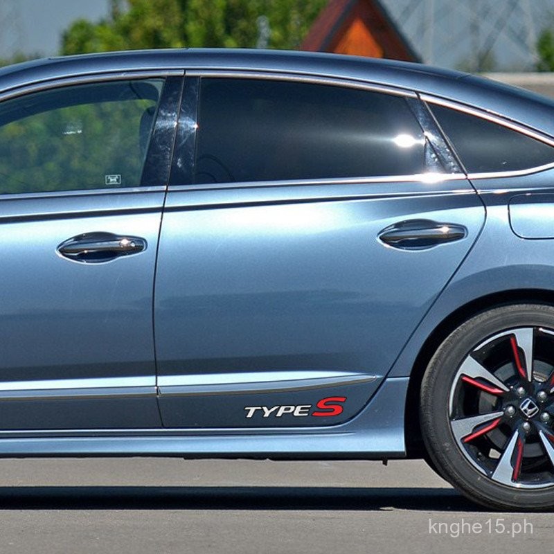 TYPE S Side Skirt Stickers JDM Custom Decals FK8 GK5 Civic Spirior ...