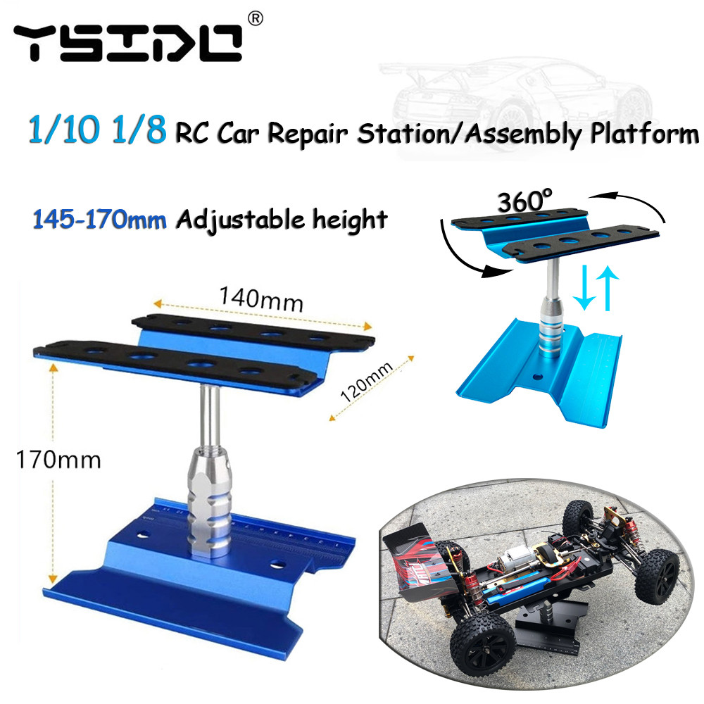 RC Cars Tool 360 Degree Rotate Work Stand Assembly Platform Repair ...