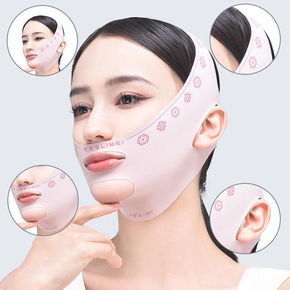 Women Face-lifting Bandage V-face Lifting Firming Mask Sculpts For A ...