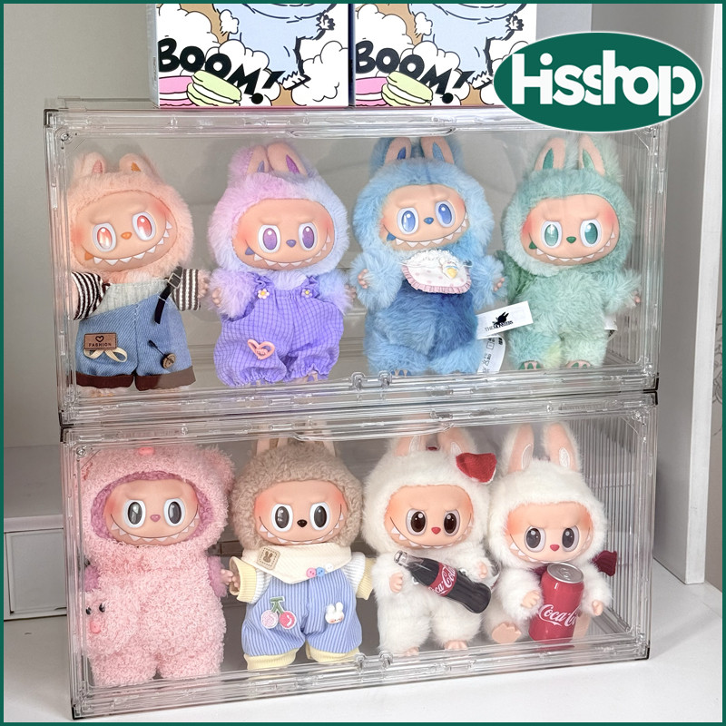 Labubu display box, Coca-Cola one, v1 v2 v3 model cabinet,Labubu dolls ...