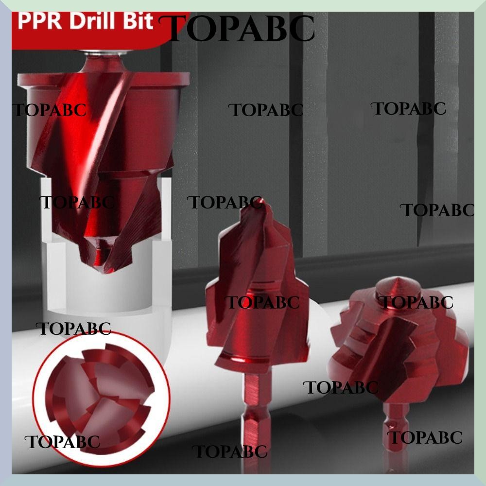 TOPABC PPR Lifting Drill Bit, Spiral 15-31mm Stepped Drill Bit, High ...