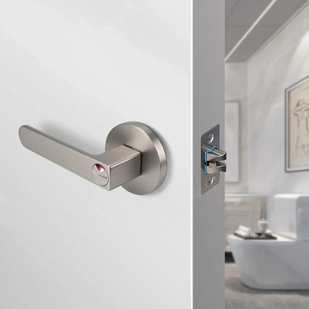 Bathroom Indicator Lock Three-Pole Lock With Red And Green Indicator ...