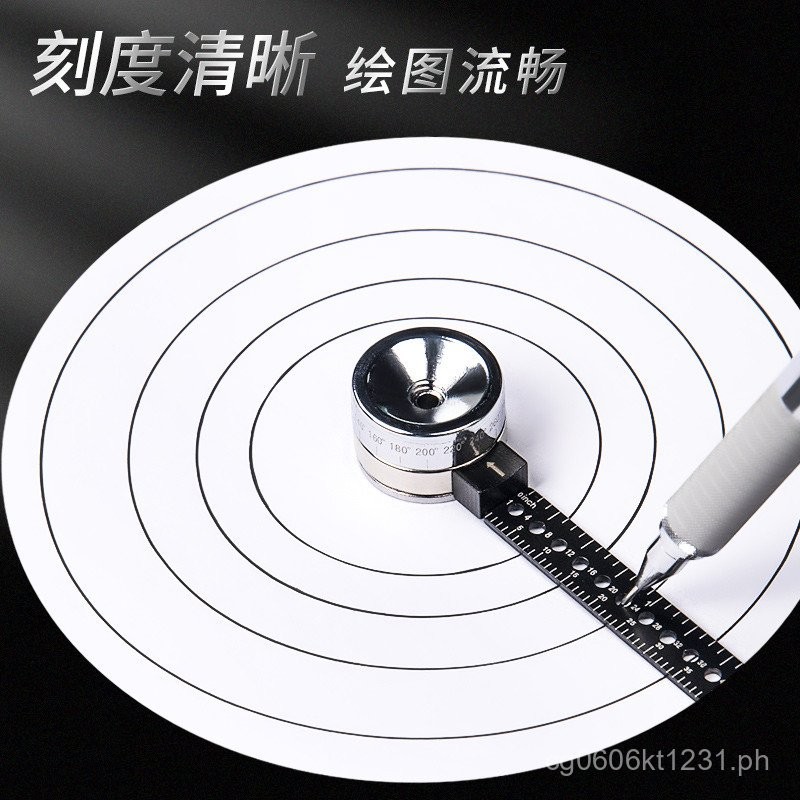 Small Ruler Compass Multifunctional Curve Board Folding Ruler Geometry ...