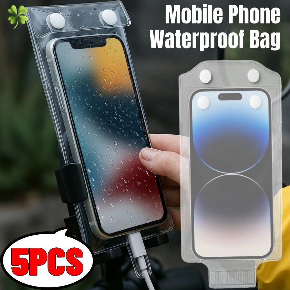 Universal Touchscreen Phone Bag 25*10cm Transparent Waterproof Pouch ...