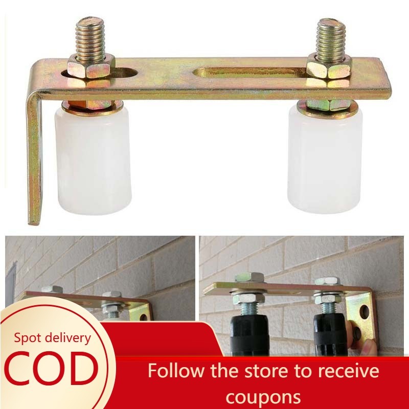 Wear-Resistant Nylon Roller Guide Wheel With L-Shaped Bracket Set For ...