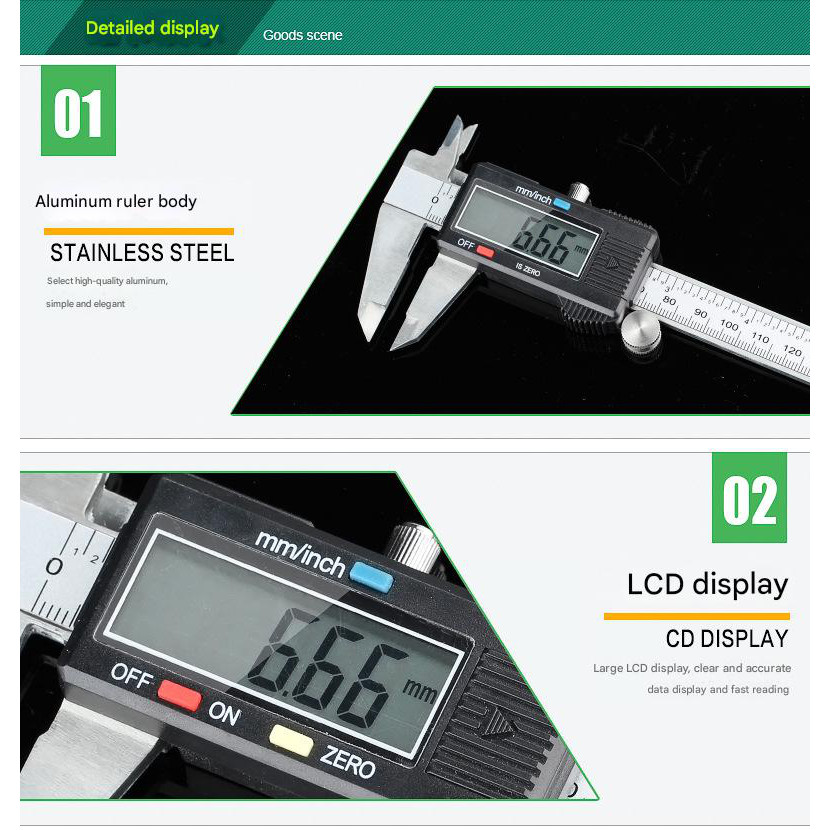 Digital Callipers Electronic Digital Vernier Caliper Digital Caliper ...