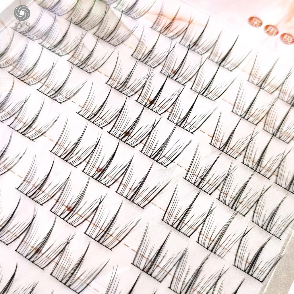 Daily Reusable False Eyelashes Segmentation Comic Lash Clusters ...