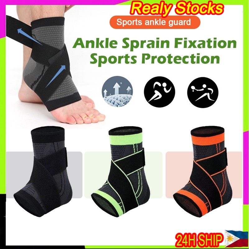 Basketball Ankle Protection Elastic Ankle Nylon Support Fixed Sports ...