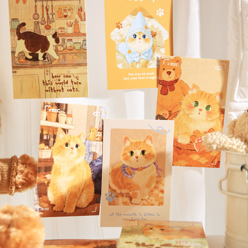 30 Boxed Postcards Soft Cute Cute Materials Student Commemorative ...