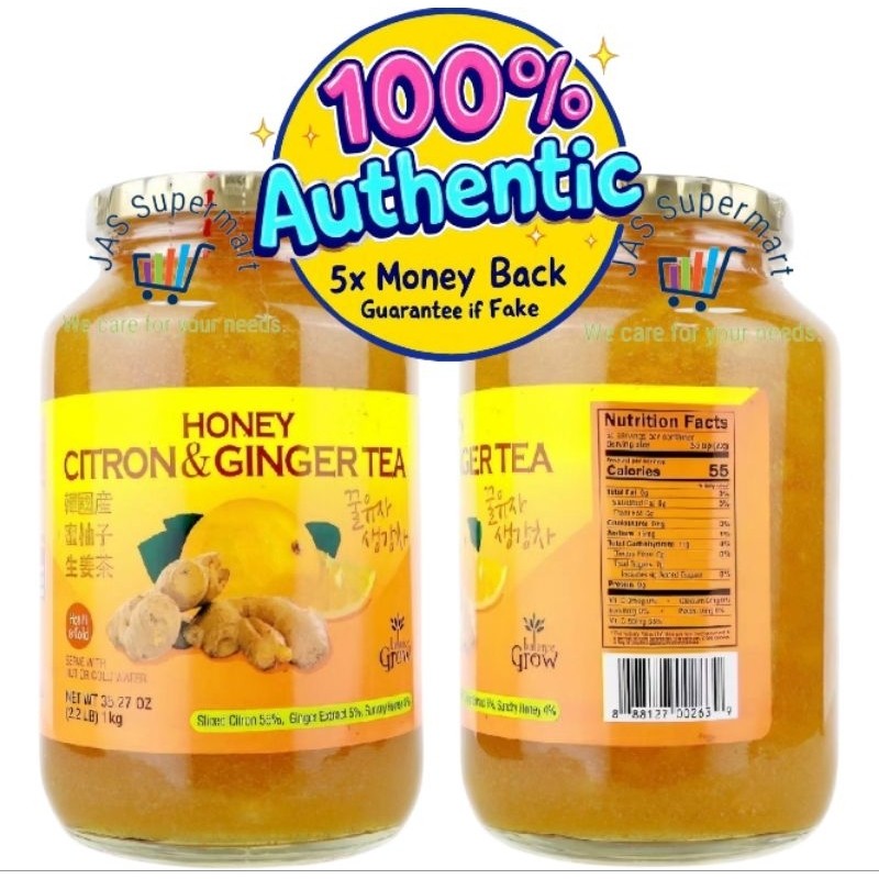 Balance Grow Honey Citron & Ginger Tea 1kg | Shopee Philippines