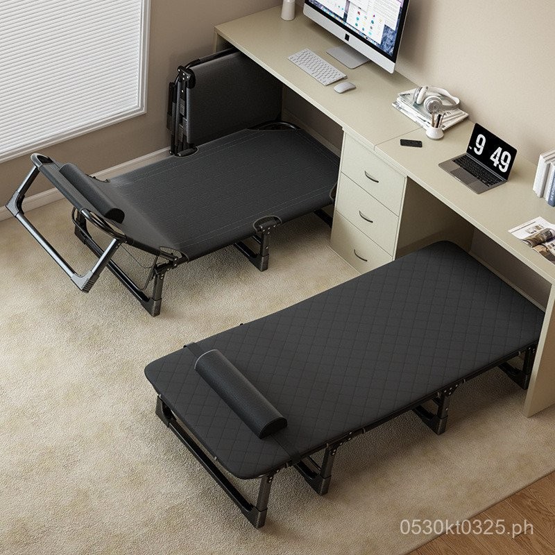 Outdoor Camping Household Simple Office Single Person Nap Folding Bed ...