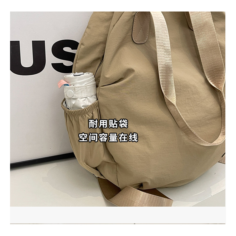 Canvas Backpack Female 2025 New Style Large Capacity Casual Portable ...